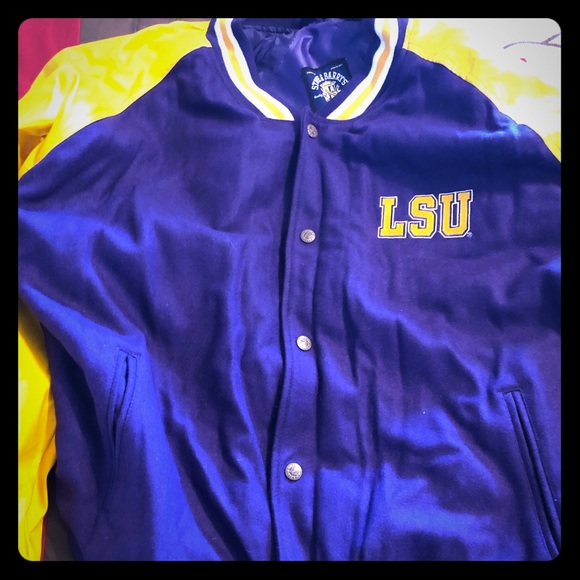 Steve & Barry's | Jackets & Coats | Steve And Barrys Lsu Varsity Jacket ...